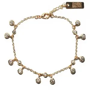 STUDIO BALOGE Diamond Drift Bracelet - Gold