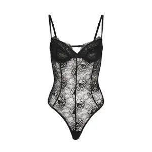 OW Layce Lace Bodysuit - Black