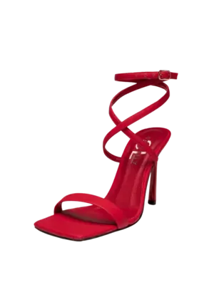 CASA LILY Nia Stiletto Heel - Red