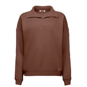 OCIO LEISUREWEAR Neutrals / Polo Crew In Rye - Brown