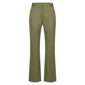 GUILLAUME ALEXANDRE High Waisted Tulip Embroidered Pants