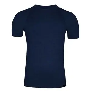 ZD ZERO DEFECTS Round Neck T-shirt Premium Comfort Egyptian Cotton Color Navy - Blue