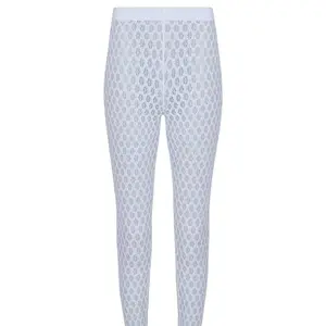 JUNIE Capri Pants Lace - White