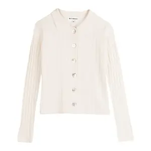 BEL CASHMERE Margot Cardigan Ivory