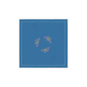 Campante Borboleta Tablecloth Small Blue