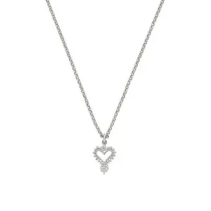 ZOË & MORGAN Mini Heart Necklace - Silver