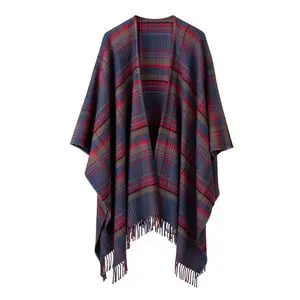 ARAMINTA CAMPBELL Highlands At Dusk Lambswool Serape