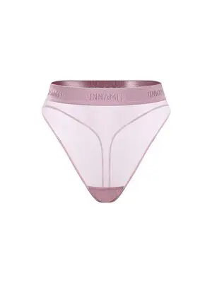 ZHILYOVA Hanna High-waisted Thong - Pink