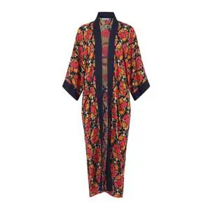 Henelle Night Bloom Kimono - Black
