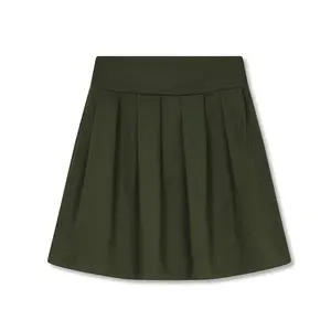 MARIANNE BY MARIE JORDANE Marla Short Pleated Skirt - Green