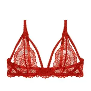 JOURNELLE Natalia Underwire Bra Scarlet - Red