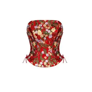 ELSAVA Neutrals Petalburst Corset