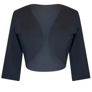 ALIE STREET LONDON Freya Bolero Jacket - Black