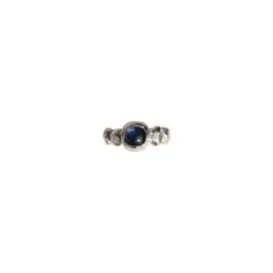 RAXADA Silver / Blue Lodo Ring - Silver/blue
