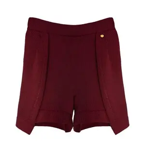 GAJÚ Tiber Shorts Burgundy - Red