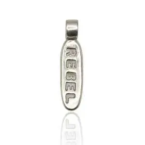 THE LILA LOBSTER Rebel Charm - Silver