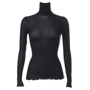 AROMATIQUE Fine Gauge Wool Rib Knitwear