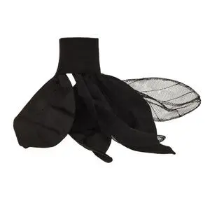 JULIA ALLERT Evening Satin Cuff Bracelet - Black