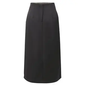 SMART AND JOY Trapeze Skirt With Open Back Panel