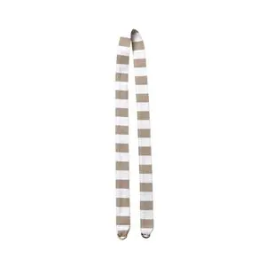 GREYMINT White / Brown Marina Phone Strap In Èze - White/brown