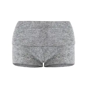 OW Rue Knit Mini Shorts - Grey