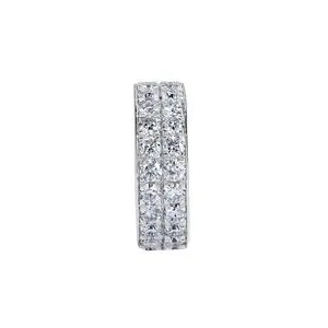 BLOOMTINE | EARTH ANGEL HQ Illuminess™ Premium Sterling Double Ear Cuff - Silver