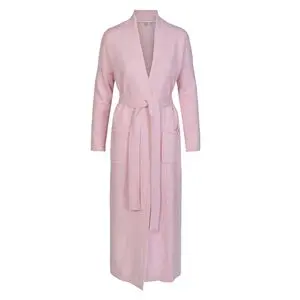 TIRILLM "camilla" Cashmere Dressing Gown - Baby Pink