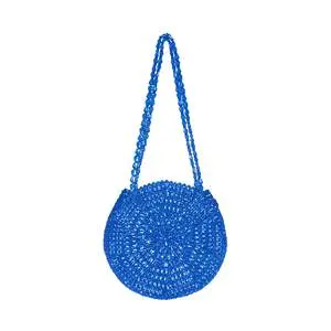 TILLIE BEADS Round Bead Bag - Blue