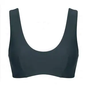 SEROTONE SWIM The Scoop Swim Bra - Stone Blue