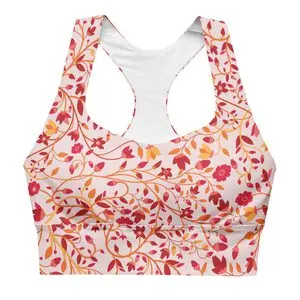 JESSIE ZHAO NEW YORK Sports Bra In Garden - Red