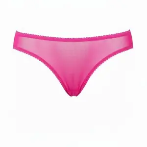 THE COOLGIRL NYC Jane Thong In Mesh - Pink