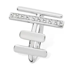 LUCY QUARTERMAINE Quad Key Ring - Silver