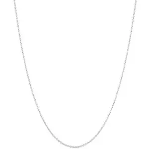 ZOHREH 18" Cable Chain Sterling - Silver