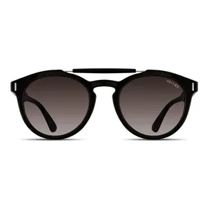 VELVET EYEWEAR Retro Sunglass Style Amelia - Black