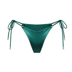 IVY SWIMWEAR Amborella In Teal Bikini Bottoms - Blue