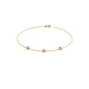 LILY FLO JEWELLERY Sapphire Bracelet - Pink