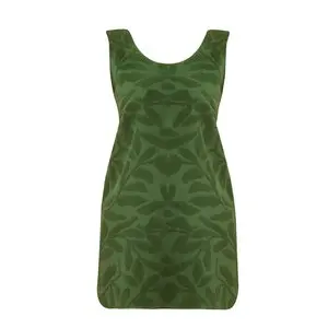 NUR KARAATA Estelle Beach Dress - Green