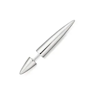 SCREAM PRETTY Spike Double Sided Stud Single Earring - Silver