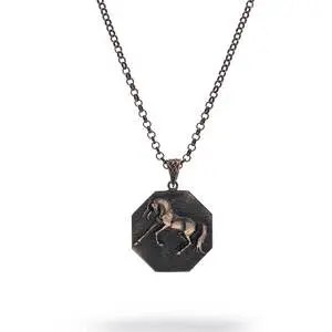 EBRU JEWELRY Freedom Rider ’s Sterling Necklace - Silver