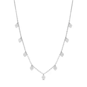 SHYMI Pave Drop Layering Necklace