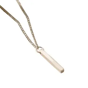 POSH TOTTY DESIGNS Sterling Bar Necklace - Silver