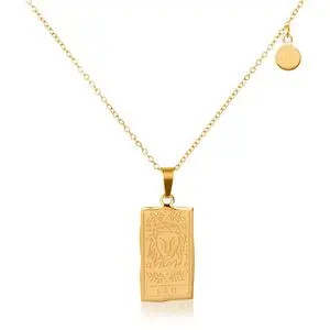 ARCTIC FOX & CO. Leo Zodiac Star Sign Necklace - Gold