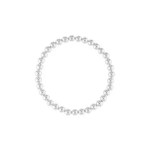 OLIVIA LE 5mm Sterling Bubble Bead Bracelet - Silver