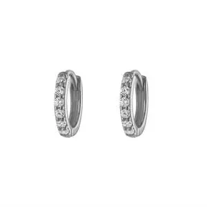 OUTOFOFFICE Seven Mm Huggie Hoop Earring - Silver