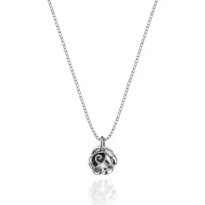 UNALOE Rosebud Sterling Necklace - Silver