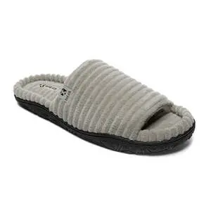 BEDROOM ATHLETICS Andy Jumbo Cord Slipper Slides - Grey