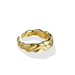 LAIT & LUNE Mica Ring 18k Vermeil - Gold