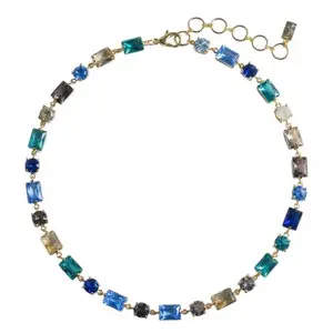 NATIVE GEM Jagger Necklace- Azure - Blue