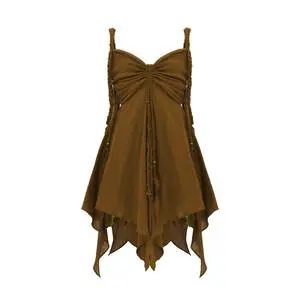 ZHENABIA Ninsun Dress Boho Mini Dress