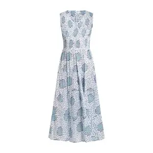 BINDU Nadia Dress Lagoon - Blue
